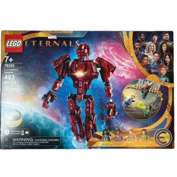 Lego | Toys | Lego 7655 Marvel Eternals Arishems Shadow 493 Pcs Ajax ...